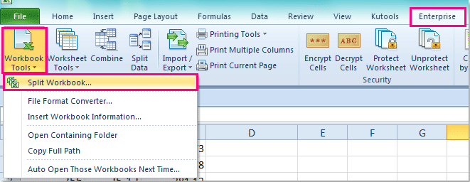 How to check the size of each worksheet of workbook?