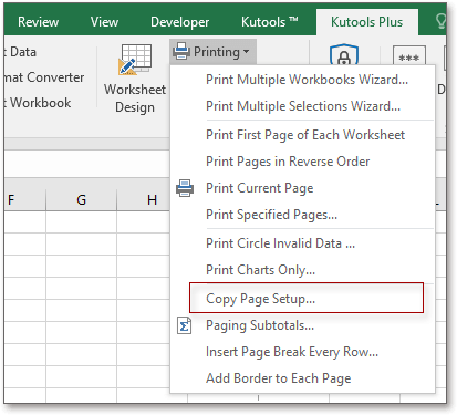How to clear print area through multiple sheets at once in Excel?