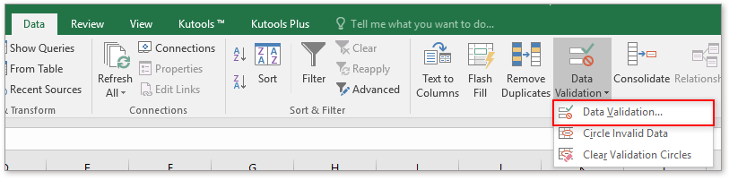 How to add color to drop down list in Excel?