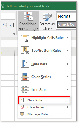 How to add color to drop down list in Excel?
