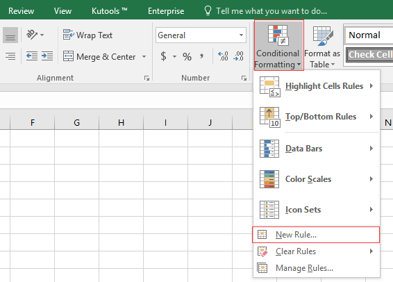 How to quickly color ranking in Excel?