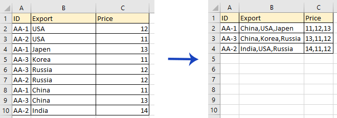Excel Tutorial: Combine Columns, Rows, Cells