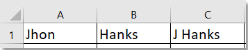 How to combine the first initial and last name into one cell in Excel?