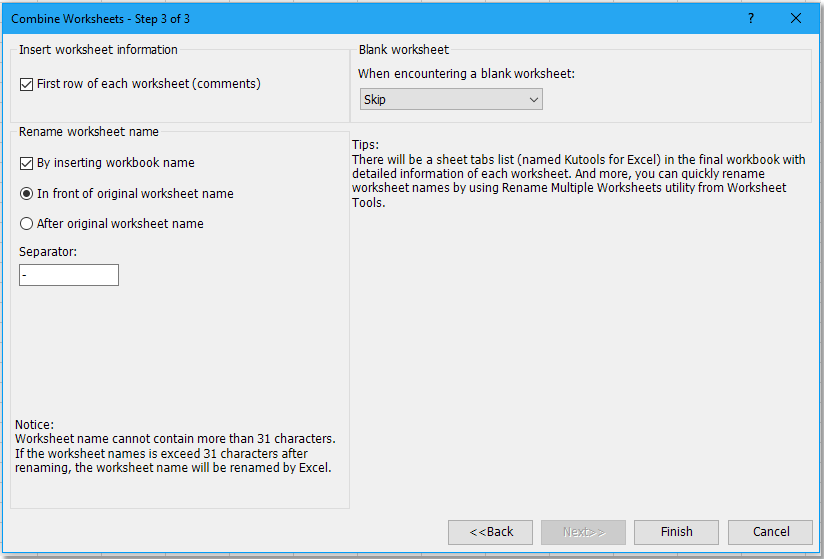 how-to-only-combine-selected-worksheets-into-one-in-excel