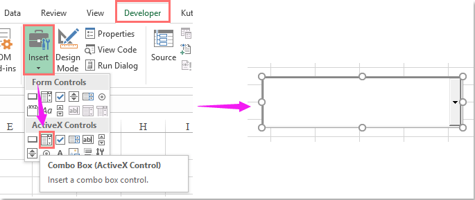How To Populate Combo Box With Unique Values Only In Excel 