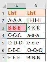 How to easily compare cells by case sensitive or insensitive in Excel?
