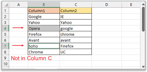 Excel Column Comparison: Find Matches & Differences!