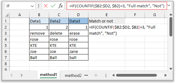 Excel Column Comparison: Find Matches & Differences!