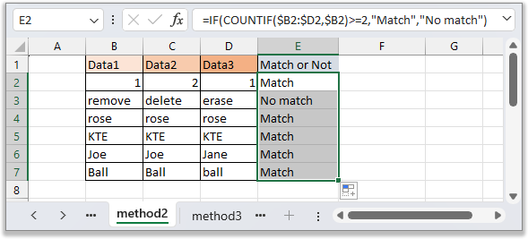 Excel Column Comparison: Find Matches & Differences!