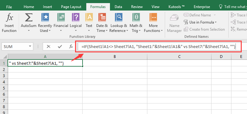 How To Compare Two Sheets In Same Workbook Or Different Workbooks 