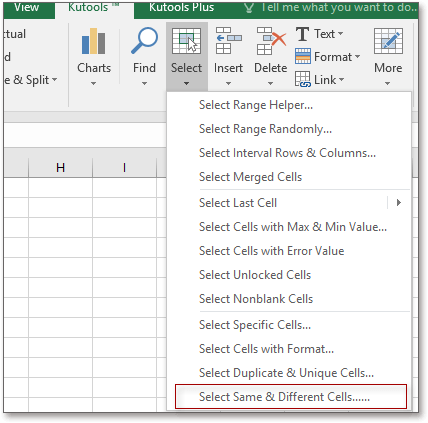 How to compare two worksheets in same workbook or different workbooks?