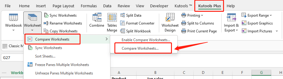 How To Compare Two Workbooks For Differences 