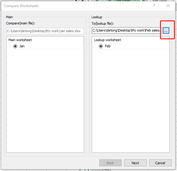 How to Compare Two Workbooks for Differences?