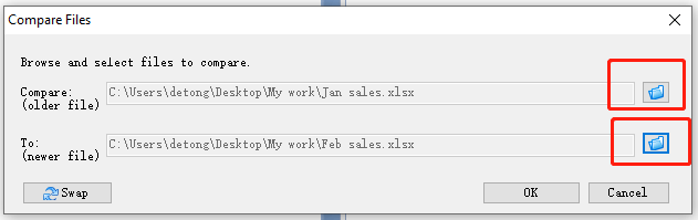 How To Compare Two Workbooks For Differences