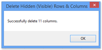How to condense empty rows /columns in Excel?