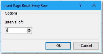 How to conditional inserting page breaks in Excel?