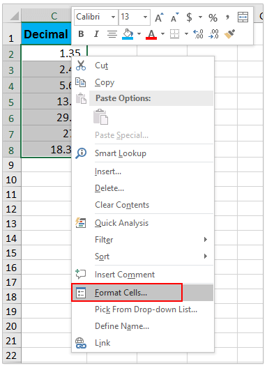 How To Convert Between Fraction And Decimal In Excel