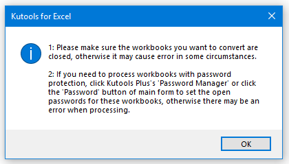 How to convert multiple xls files to xlsx files in Excel?