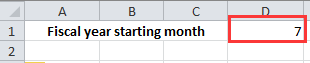 How to convert date to fiscal year/quarter/month in Excel?