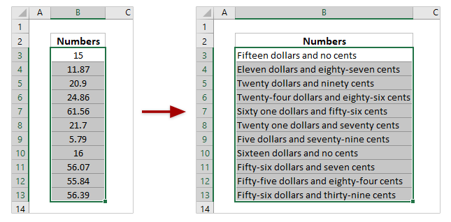 How to convert letter to number or vice versa in Excel?