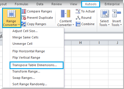How to convert flat list to 2-dimentional cross table in Excel?