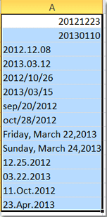 How to convert various non-standard date formats to standard date in Excel?