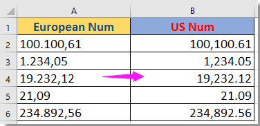 Comment convertir le format numérique entre l'Europe et les États-Unis ...