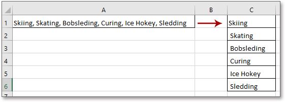  How To Convert One Cell To Multiple Cells rows In Excel 