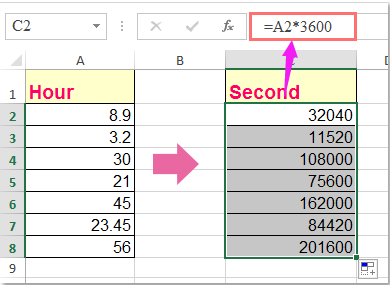 Excel Convert Between Time Units: Hours, Minutes, Seconds and Days
