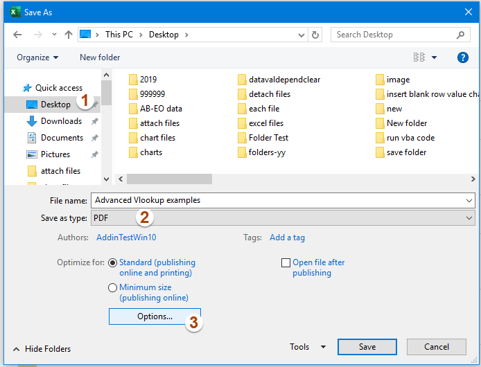 How to convert multiple workbooks or worksheets to PDF files at once in Excel?