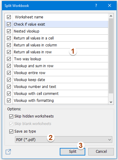 How to convert multiple workbooks or worksheets to PDF files at once in ...