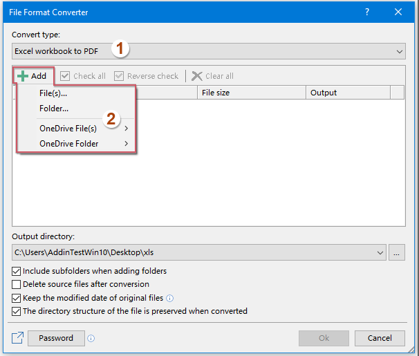 How to convert multiple workbooks or worksheets to PDF files at once in ...