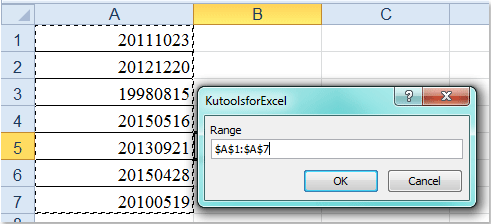 How to convert yyyymmdd to normal date format in Excel?