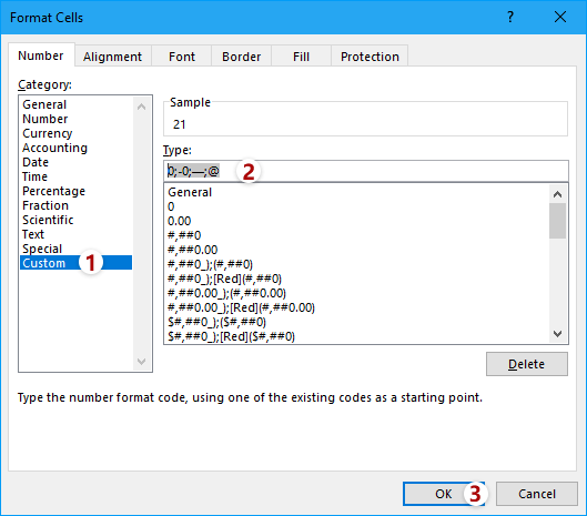 How To Convert Zeroes To Dashes In Excel 