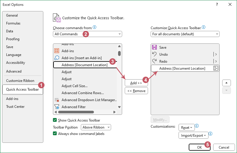 Insert File Path Name Into Cell Header Or Footer In Excel Full Guide