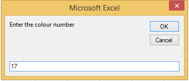 How to copy one filled color only to a range in Excel?
