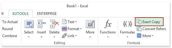 How to copy formula without changing its cell references in Excel?