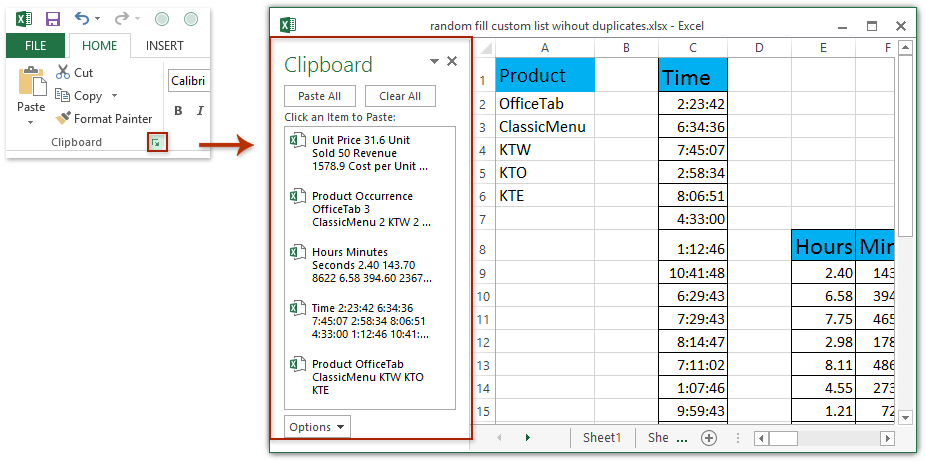 How To Copy Multiple Selections Or Ranges In Excel