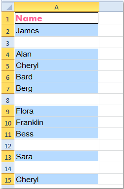 How to copy and paste only non-blank cells in Excel?