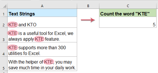 How To Count The Number Of Times A Word Appears In A Range 