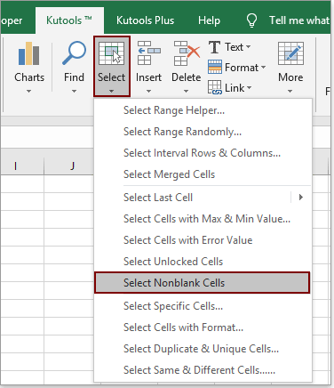 How to count blank cells or nonblank cells in a range in Excel?