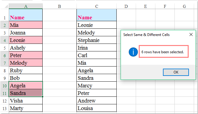 How To Count Duplicates Between Two Columns In Excel 