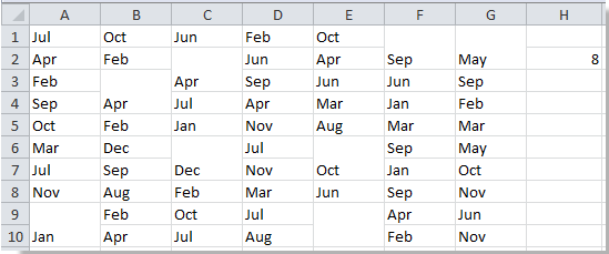 How To Count Merged Cells In Selected Range In Excel