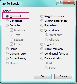 How to count number of cells with comments in Excel?