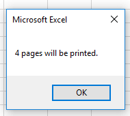 How to count the number of printed pages in a sheet?