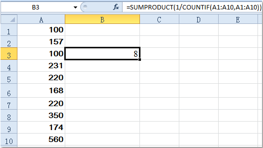how-to-count-unique-values-or-numbers-in-a-column-in-excel
