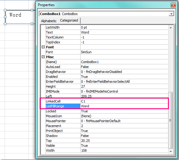 ¿Cómo crear rápidamente un cuadro combinado en Excel?