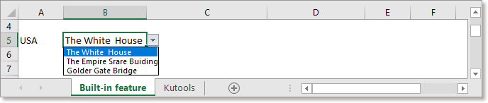 How to create a drop down list from another drop down list in Excel?