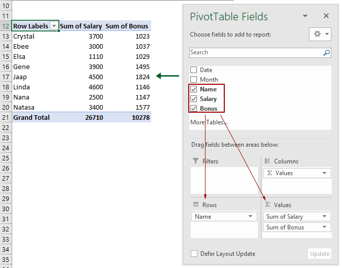 How To Update A Pivot Table Include New Data Brokeasshome