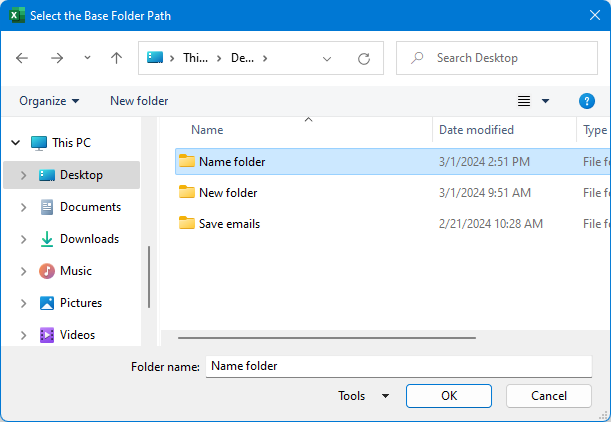 Create Multiple Folders And Subfolders From A List Of Data In Excel 0915